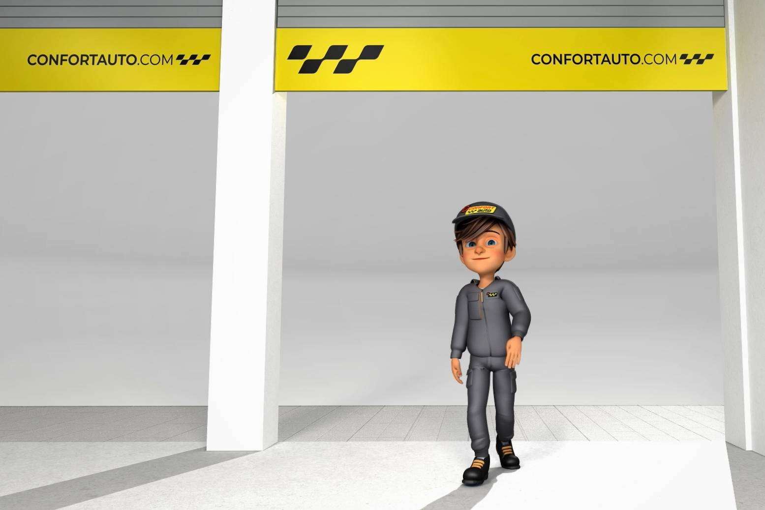 Confortauto presenta el nuevo diseño de su icónico personaje Nico - Extremadura 24H