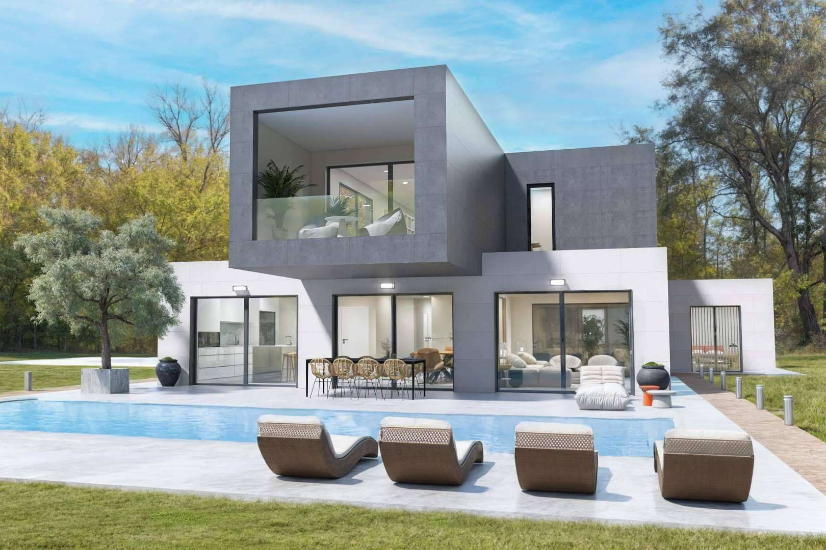 350 m2, cinco dormitorios, precio cerrado y construida en tiempo Récord ...