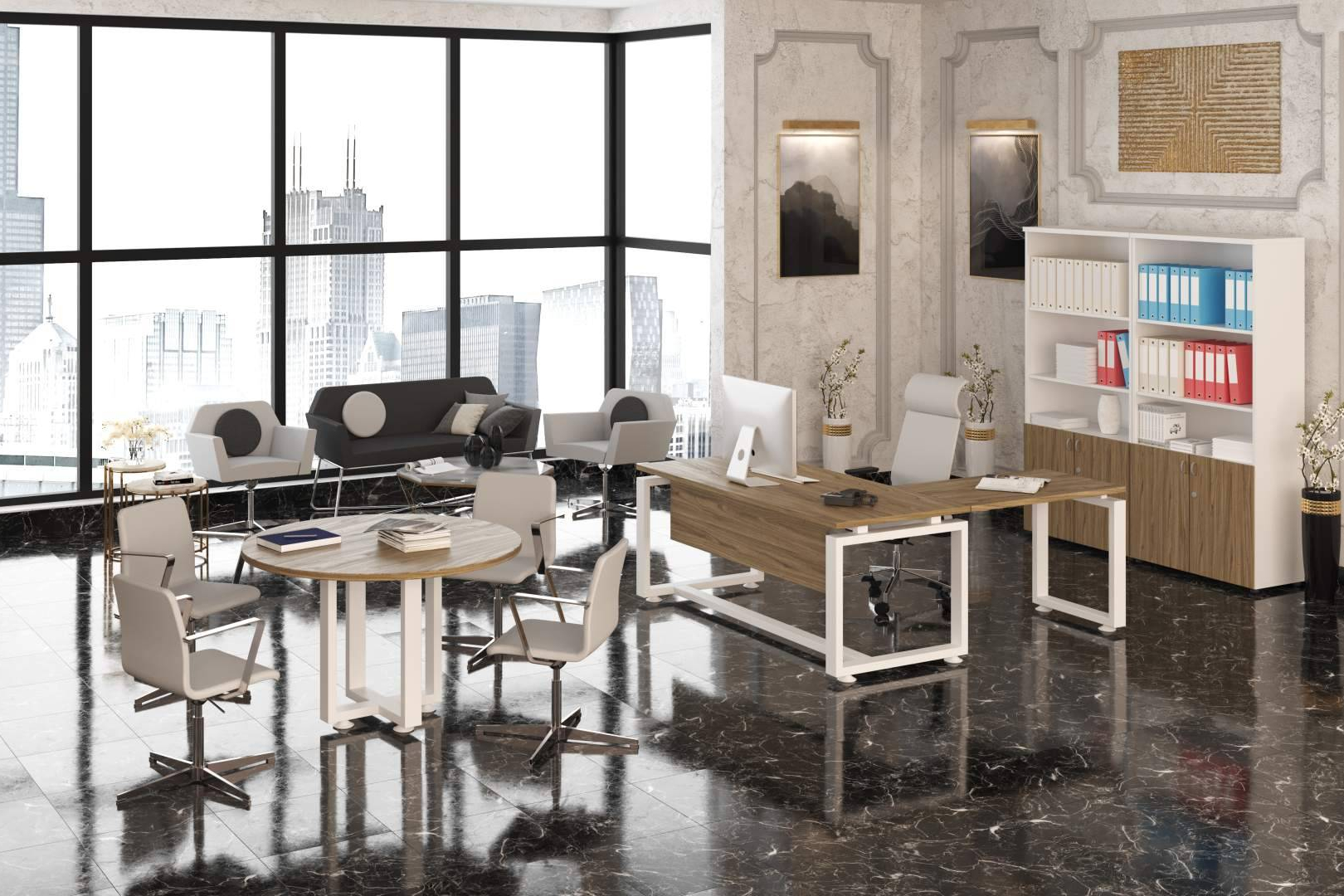 Mobiliario de oficina funcional y bien diseñado, la propuesta de ...